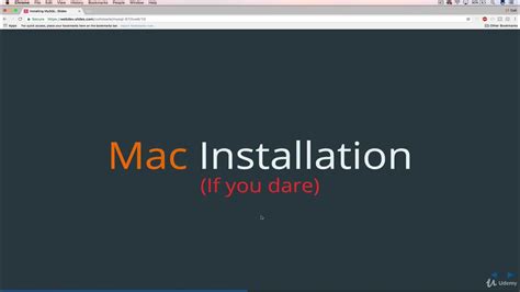 mysql mac installation youtube