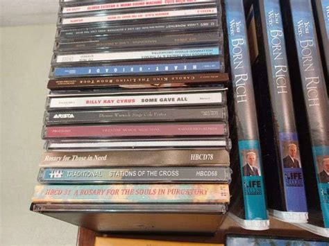 Cds Dvds Book On Tape Cassette Tapes Mark Van Hook Auctioneer