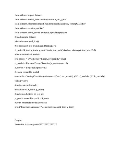 Ensembling Techniques Pdf