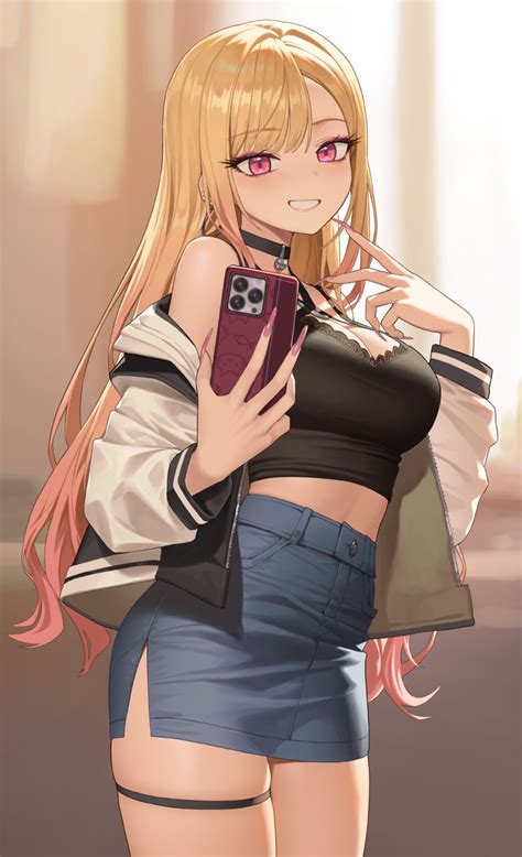 Xzu Kitagawa Marin Sono Bisque Doll Wa Koi Wo Suru Absurdres Commentary Highres 1girl