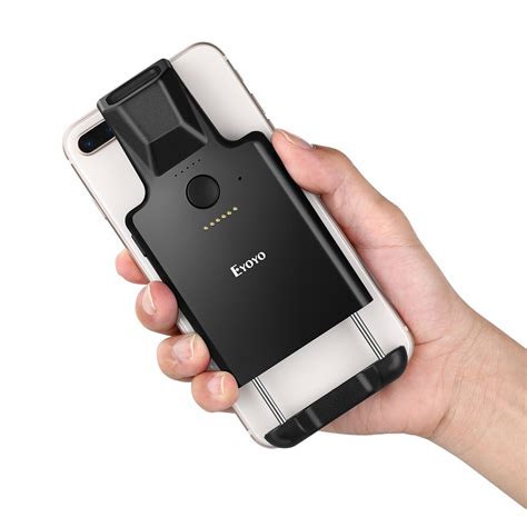 Eyoyo D Back Clip Bluetooth Barcode Scanner Work With Phone Portable Barcode Reader With