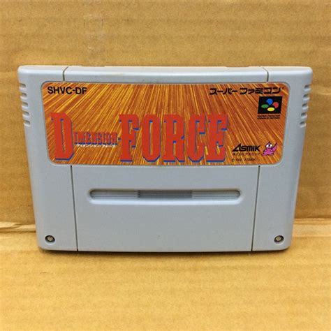 ตลับแท้ [sfc] [0142] Dimension Force Japan Shvc Df Super Famicom Shopee Thailand