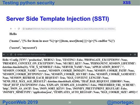 Testing Python Security Pyconweb Ppt