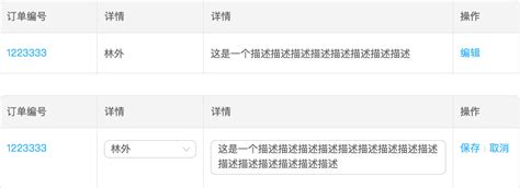 表格 Ant Design