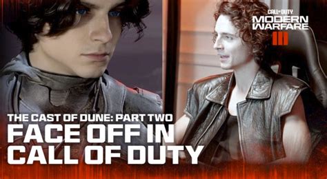 Dune Part Two Is Coming To Call Of Duty Modern Warfare Iii And Warzone