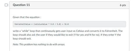 Solved 1 Given The Declaration Int Array 10 The