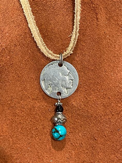 Indian Head Nickle Necklace Hubbard Ranch Designs