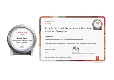 Vivek Srivastava ☁ On Linkedin Oci Ai Certification Learning 16 Comments