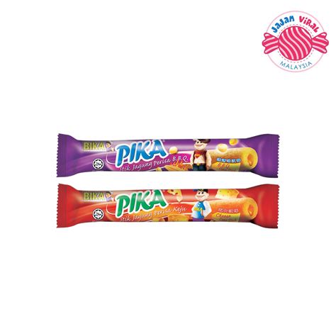 Bika Pika Stick Jagung Bbq Cheese 40pcs Shopee Malaysia