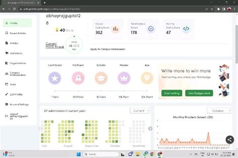 Abhay Raj Gupta On Linkedin 100daysofcode Gfg Coding