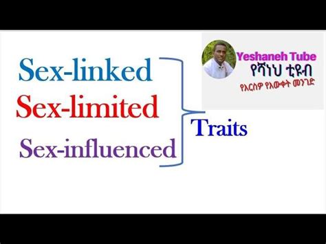 Yeshaneh Adimasu On Linkedin Sex Linked Sex Limited And Sex Influnced