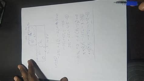 Physics Section A 27find The Current Through 10Ω Resistor Shown In Fig