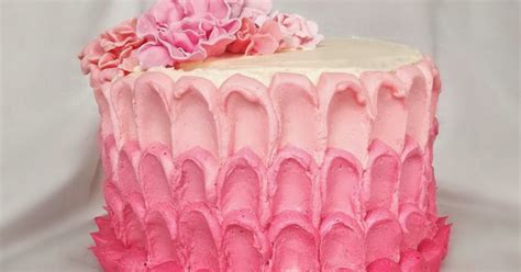 Lick The Spoon Pink Ombre Cake Tutorial