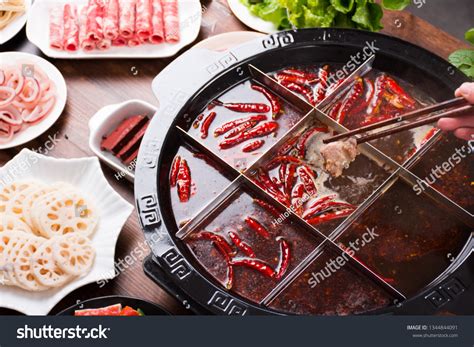 Eat Hot Pot Jiugongge Hot Pot Stock Photo 1344844091 Shutterstock