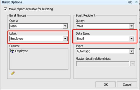 Solved Cognos Burst Reporting Capability Sap Concur Community