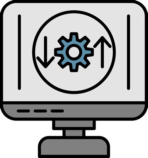 Process Line Filled Icon 36724233 Vector Art At Vecteezy