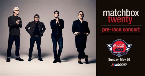MATCHBOX TWENTY TO ROCK OUT COCA COLA 600 PRE RACE CONCERT News