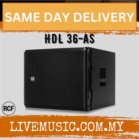 Rcf Hdl 36 As Active Flyable Subwoofer Module Hdl36as Hdl 36as
