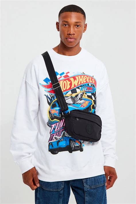 Man Nylon Cross Body Bag Boohoo