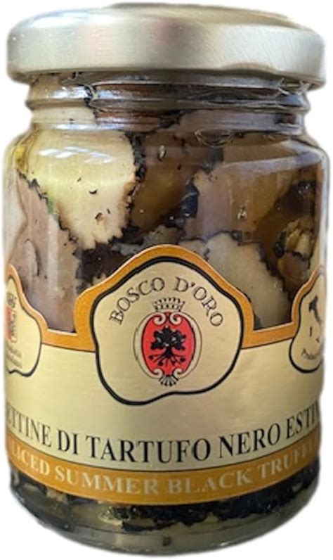 Italian Summer Black Sliced Truffles 90g Uk Grocery