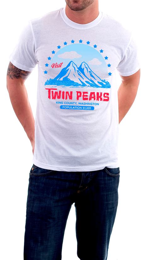 Camiseta Logo Twin Peaks Por 1839€ Qué Friki