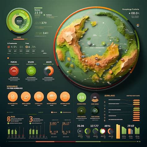 Premium Photo Web Dashboard Health And Fitness Wellness Tracking