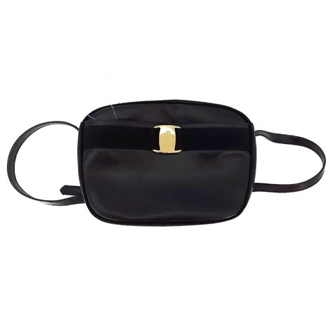 Salvatore Ferragamo Vala Black Leather Ref803879 Joli Closet