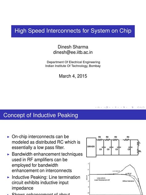 analysis of high speed interconnect techniques for system on chip