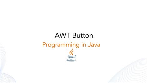 Awt Button In Java Youtube
