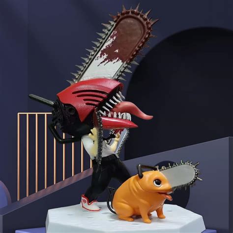 Buy Chainsaw Man Figure Toy Inch Chainsaw Man Statue Model Toy D Anime Action Figurine