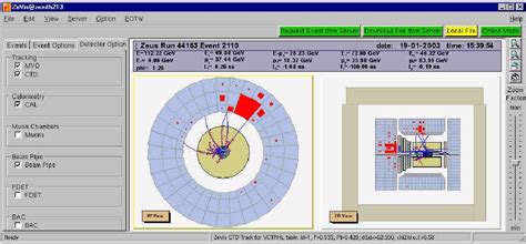 Figure 7 From A ROOT Based Client Server Event Display For The ZEUS