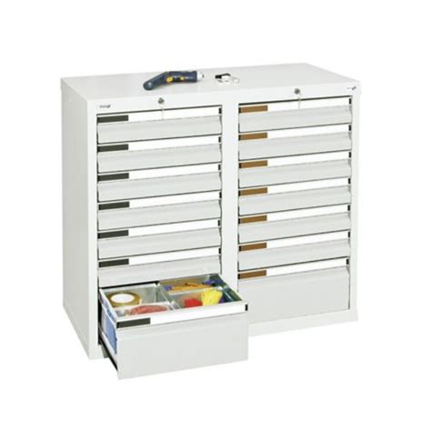 Armoire d atelier avec tiroirs à extension totale Armoire d atel