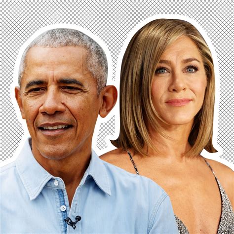 Michelle And Barack Obama Jennifer Aniston