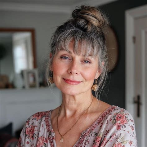 36 Hairstyles With Bangs That Make Ageless Beauty Easier Than Ever For