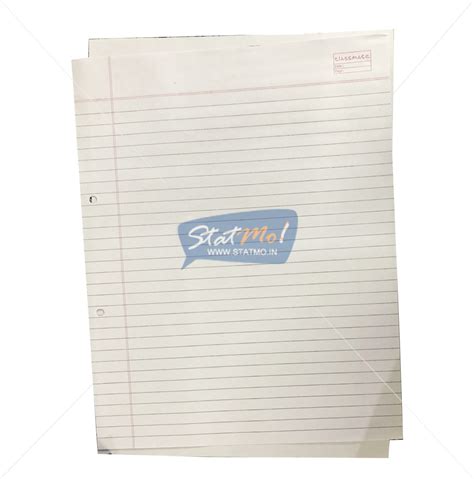 Classmate Project Paper Ruled 50 Sheets The Largest
