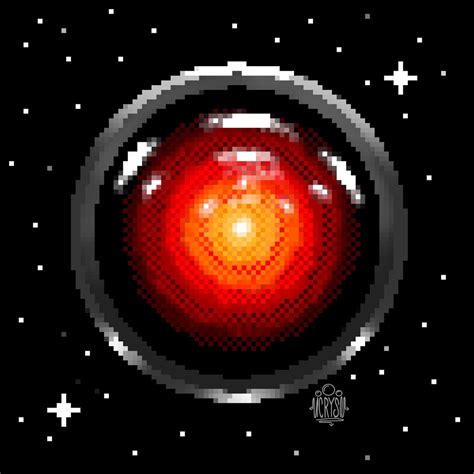 Hal 9000 Oc R Pixelart