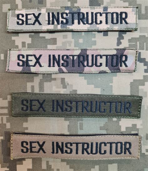 Нашивка Sex Instructor вишивка в Києві