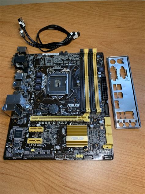 Asus B85m G R20 Lga 1150 Micro Atx Motherboard Intel B85 Tested Ebay