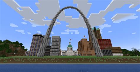 St Louisan Builds Gateway Arch In Minecraft