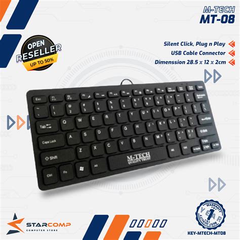 Jual Keyboard Mini M Tech Mt Wired Usb Multi Mtech Mt Shopee Indonesia