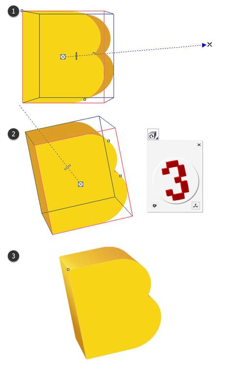 How To Use The Extrude Tool In Coreldraw Envato Tuts