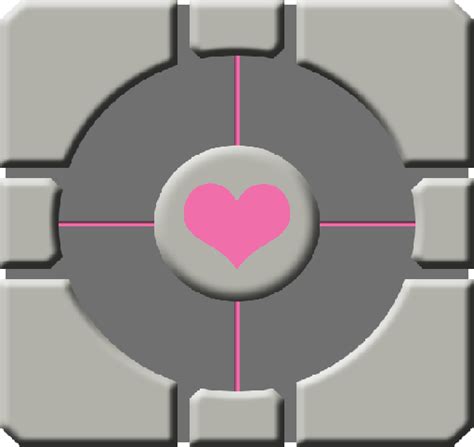 Companion Cube Asset By Saturn Domo On Deviantart