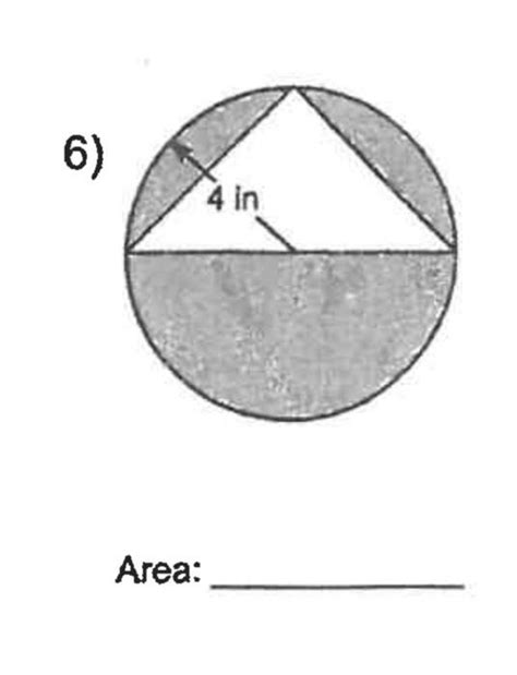 Solved 6 Area Chegg Com