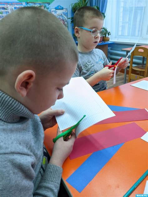 Мастер-класс для детей 6–7 лет «Изготовление книжки-блокнота ...