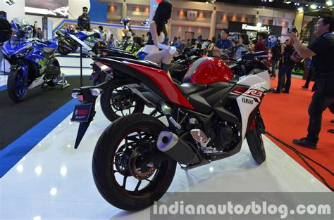 Yamaha Yzf R3 Rear Quarter At 2015 Bangkok Motor Show