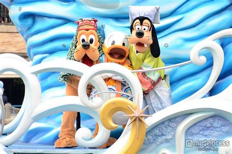 画像1215 ディズニーシー、お正月を華やかにお祝い ミッキー＆ミニーらが着物姿で登場 モデルプレス