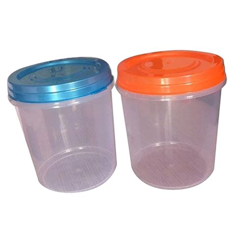 Plain Round Plastic Container Capacity 500 Kg At Best Price In