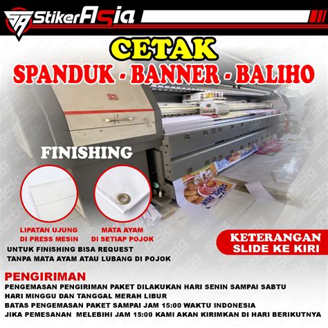 Jual CETAK SPANDUK BANNER BALIGHO FRONTLITE CETAKSPANDUKTERMURAH