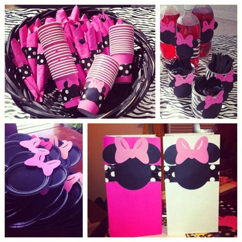 Minnie Mouse Handmade Party Favor Bags