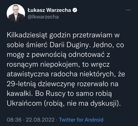 Jakub Wiech on Twitter Niesamowite ile empatii obudziła w redaktorze